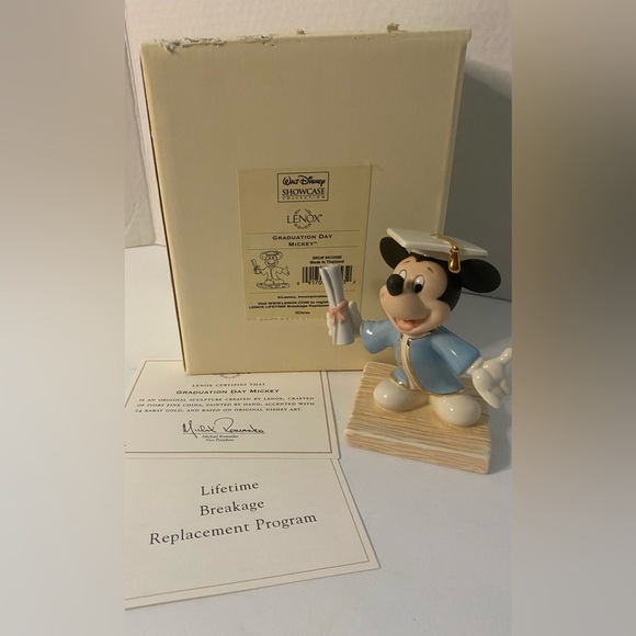 Lenox | Holiday | Mickey Mouse Showcase Collection By Lenox Graduation ...